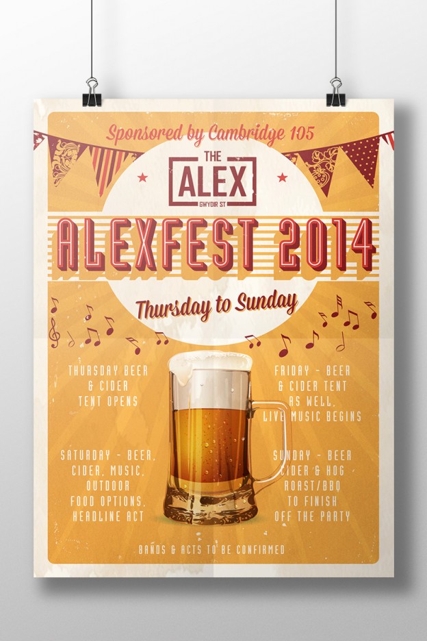 Posters for Beer Festival - QxDesign Studio